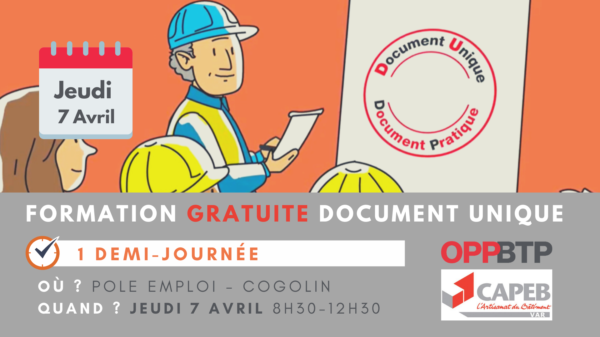 Réalisez GRATUITEMENT votre Document Unique ・ CAPEB